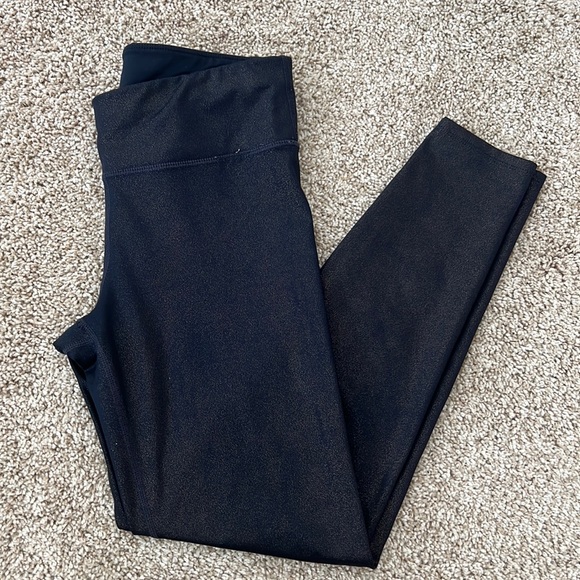 JoyLab | Pants & Jumpsuits | Joy Lab Navy Glitter Leggings | Poshmark